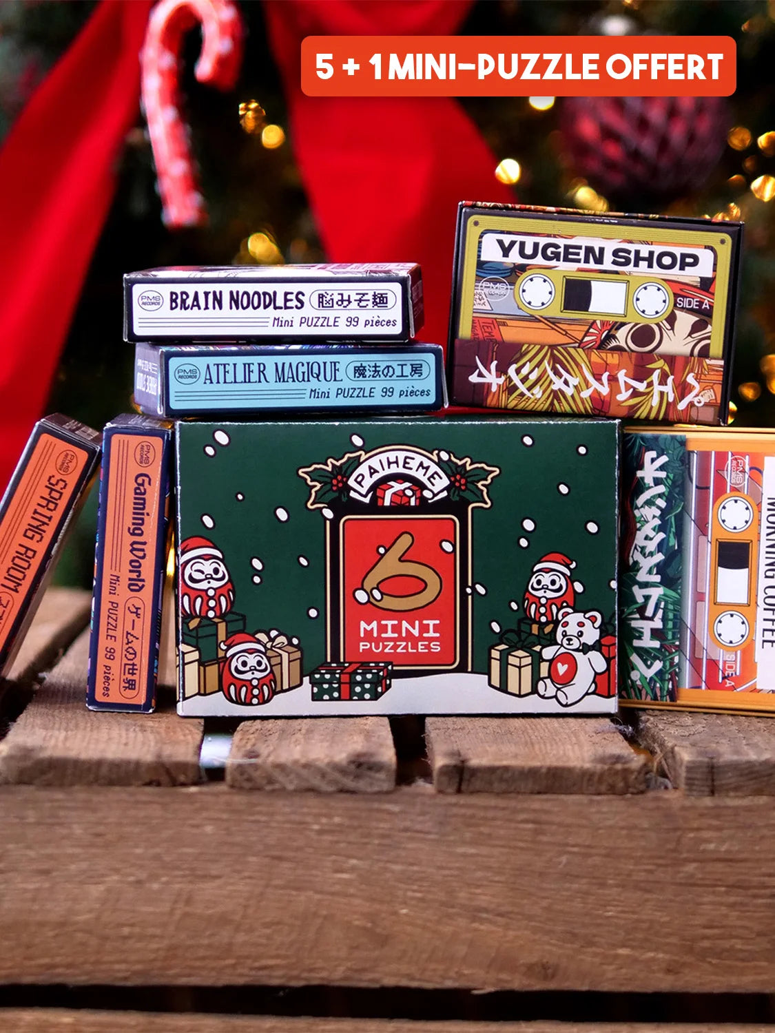 Pack 6 MINI-PUZZLES – Paiheme Studio