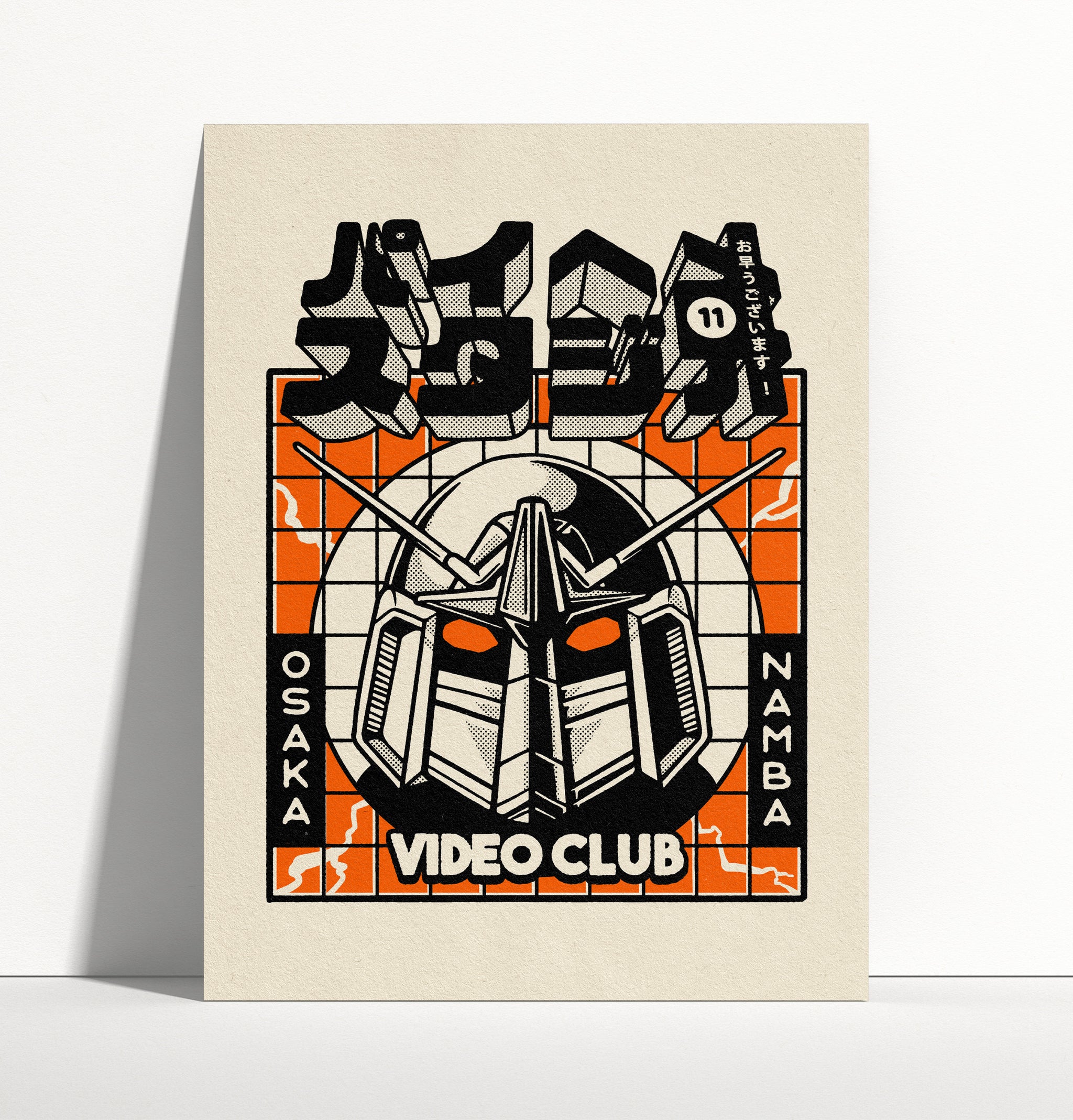 VIDEO CLUB Print 🟧 – Paiheme Studio